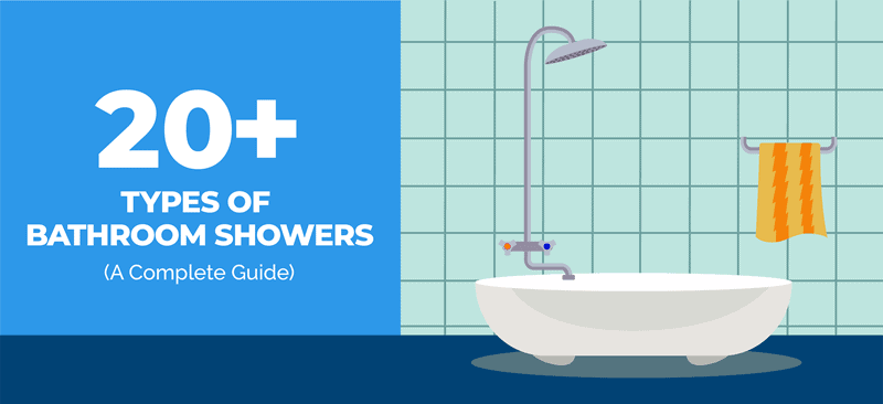 20 Types Of Bathroom Showers A Complete Guide Home Awakening